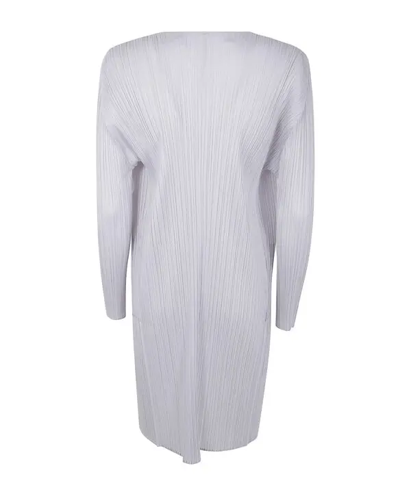 PLEATS PLEASE BY ISSEY MIYAKE Pleated Cardigan-coat