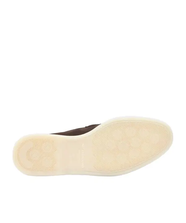 SCAROSSO Luciano Almond Toe Loafers - Brown