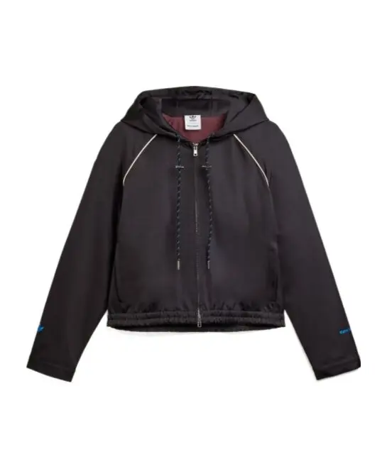 ADIDAS ORIGINALS X Wales Bonner Satin Track Top - Black