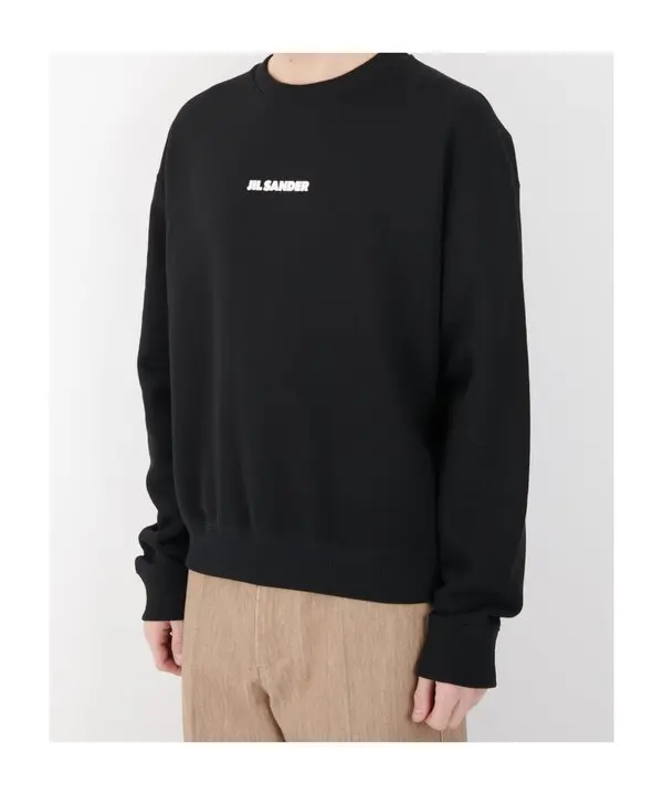JIL SANDER Crewneck Sweatshirt - Black