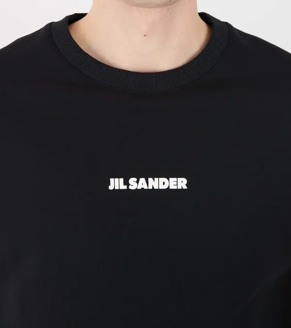 JIL SANDER Crewneck Sweatshirt - Black