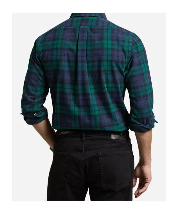 Polo Ralph Lauren Plaid Brushed Buttoned Oxford Shirt