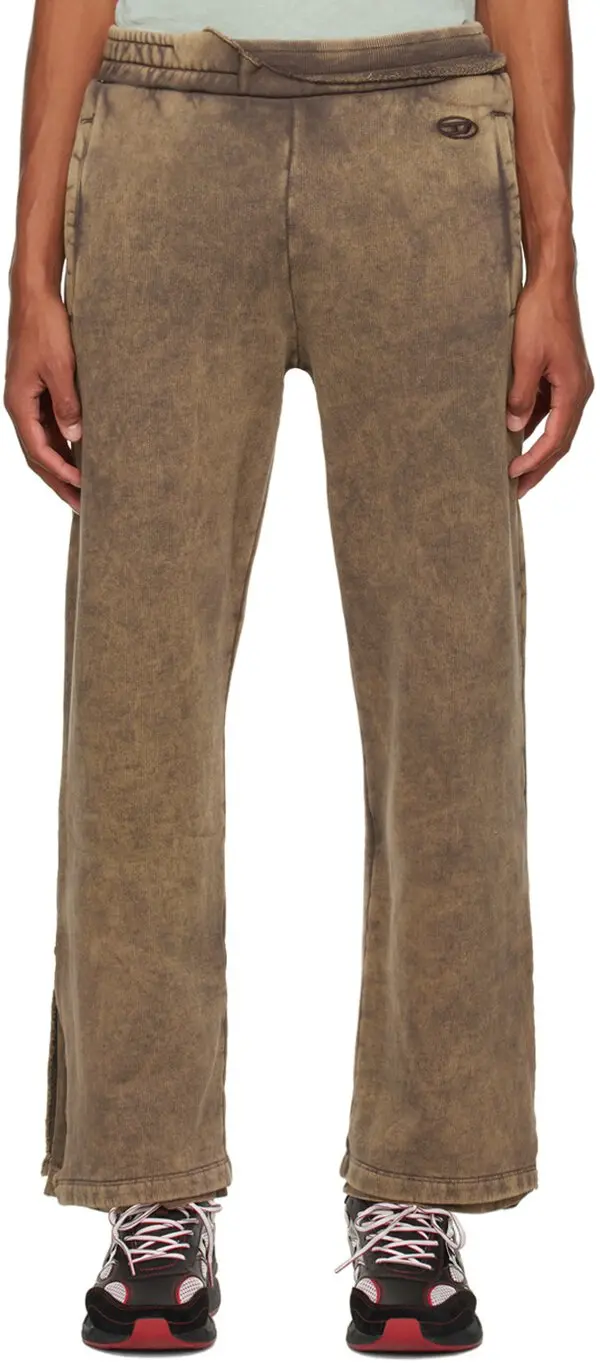 DIESEL® Wide-leg Sweatpants