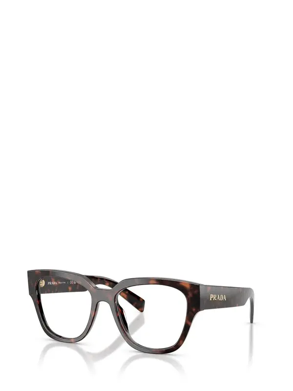 Prada Square Frame Glasses - Black