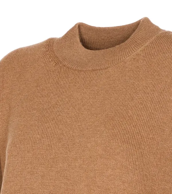 Max Mara Pisano Long-sleeved Jumper - Nude