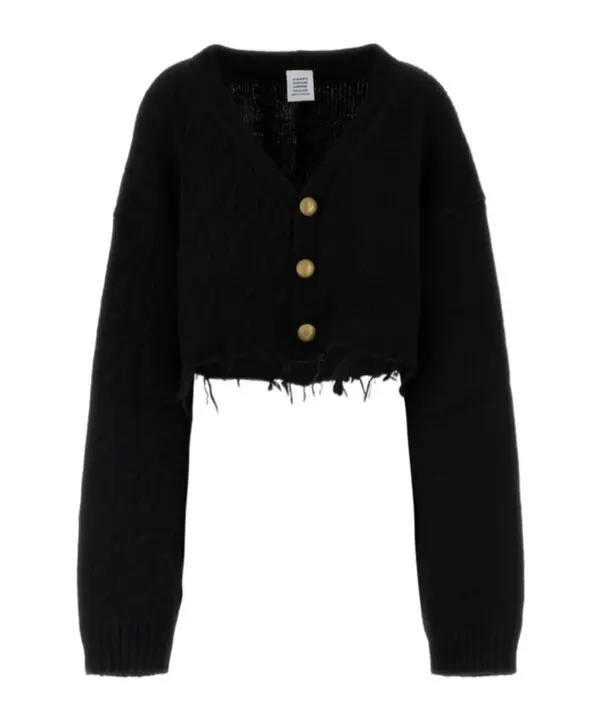 Vetements V-neck Knit Cardigan