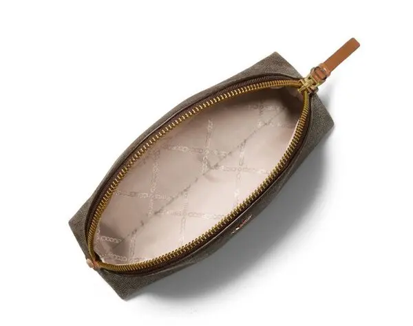 Michael Kors Monogram Print Travel Pouch
