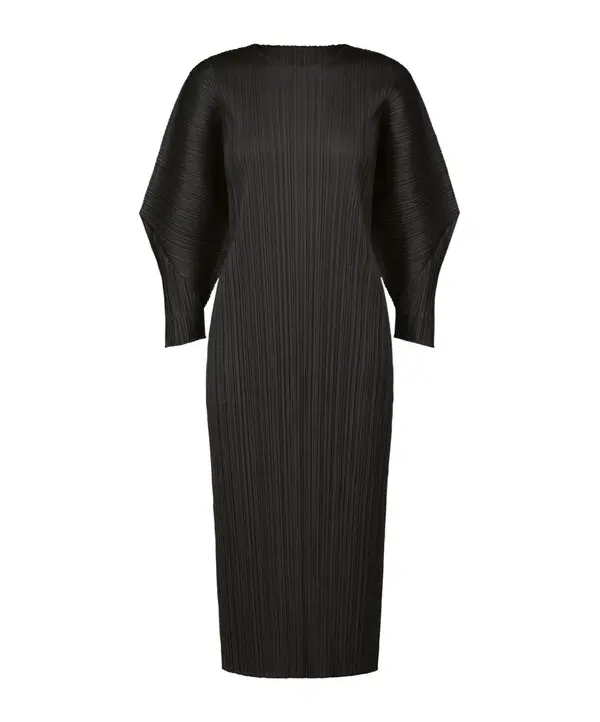 PLEATS PLEASE BY ISSEY MIYAKE Midi Dress With Long Sleeves