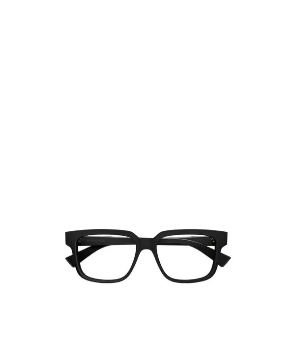 Bottega Veneta Square Frame Eyeglasses - Black