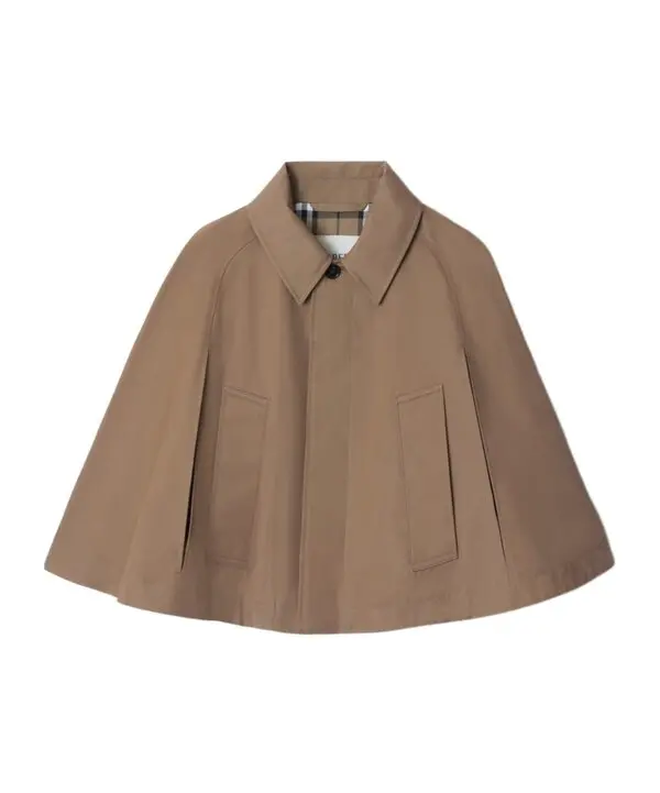 Burberry Twill-weave Cape - Trail