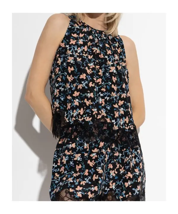 Ulla Johnson Sierra Sleeveless Top - Black