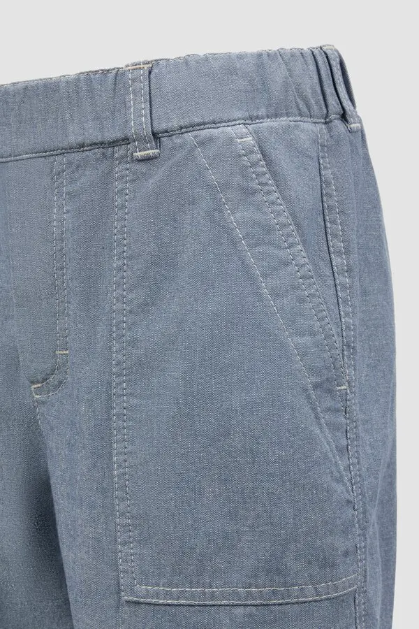 Moncler Chambray Shorts