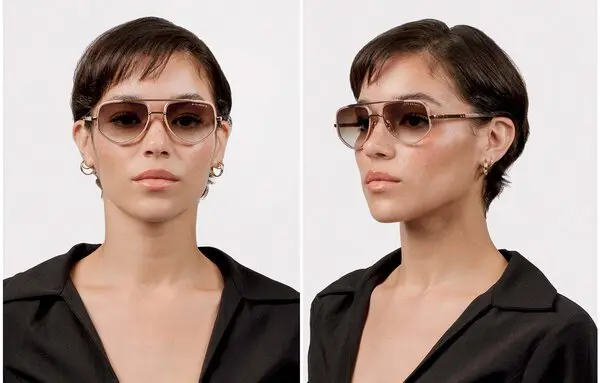 Dita Mach-x Aviator Sunglasses