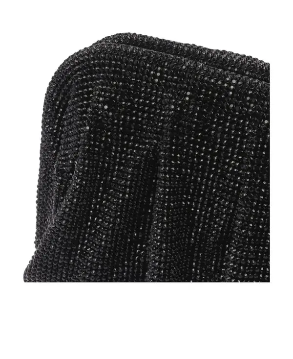 Benedetta Bruzziches Venus La Petite Embellished Clutch Bag - Black