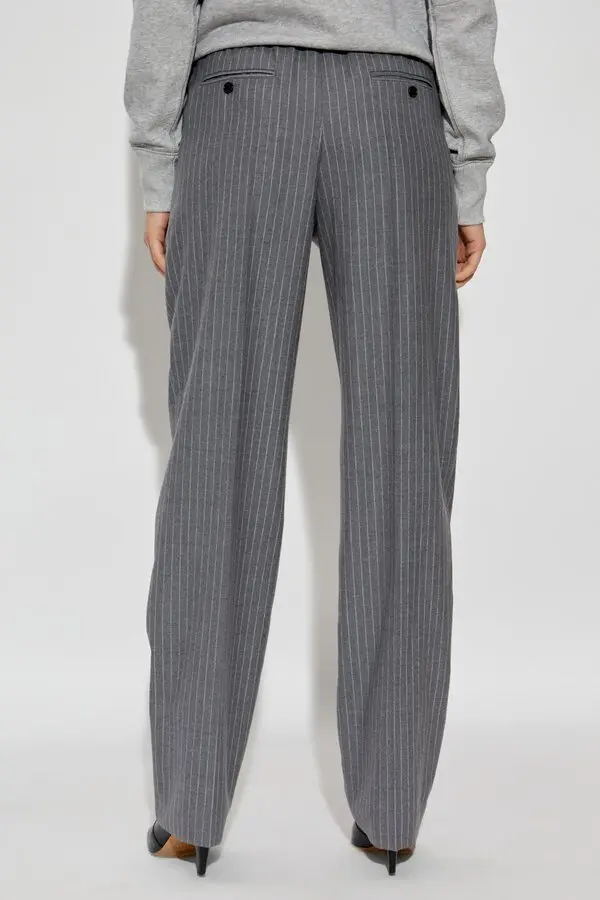 Isabel Marant Étoile Liska Pinstriped Trousers