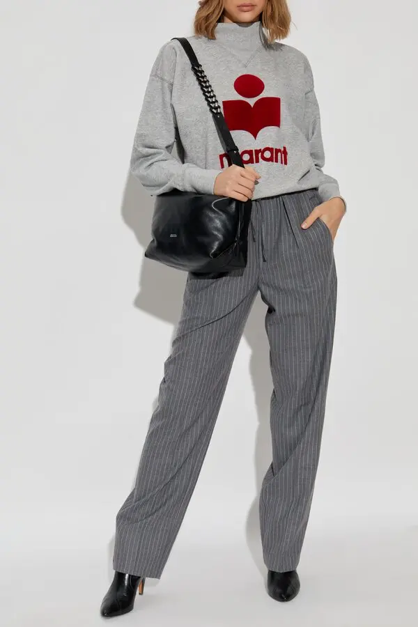 Isabel Marant Étoile Liska Pinstriped Trousers