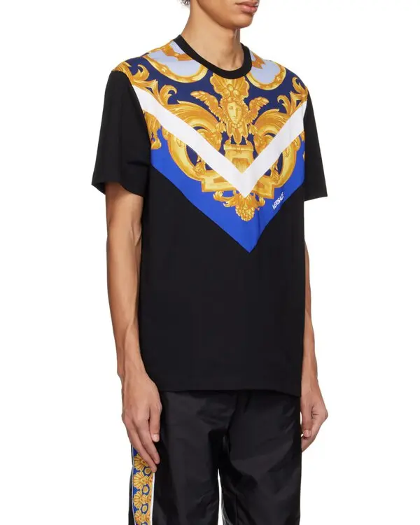 Versace Medusa-print Detail T-shirt