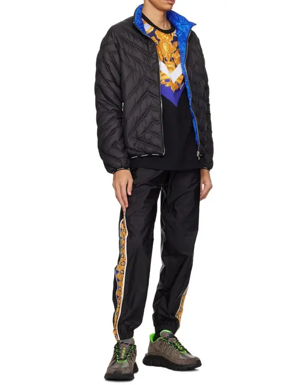 Versace Medusa-print Detail T-shirt