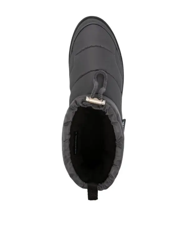 LANVIN Quilted Padded Drawstring Ankle Boots