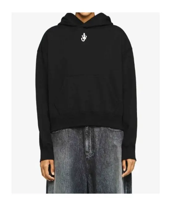 J.W.ANDERSON Jw Anderson Anchor Logo Cropped Hoodie