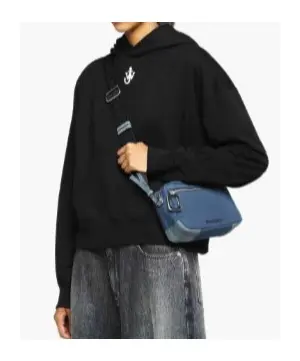 J.W.ANDERSON Jw Anderson Anchor Logo Cropped Hoodie