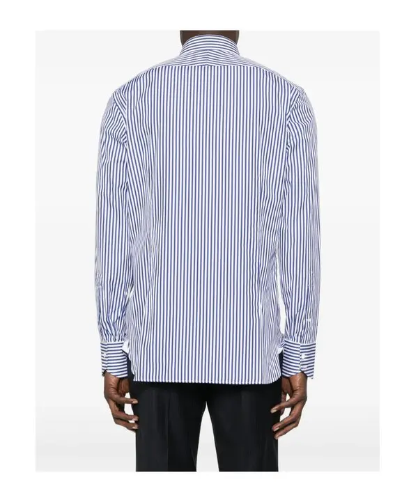 TOM FORD Striped Shirt - Blue