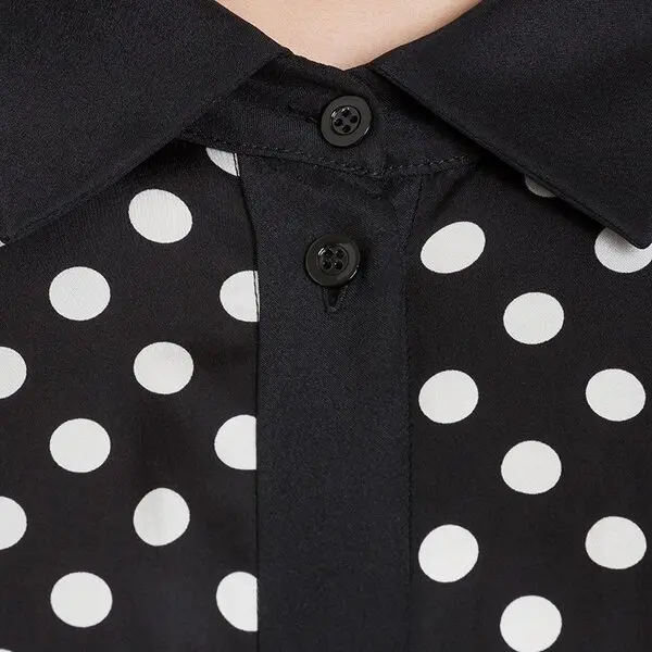Moschino Polka Dot Shirt Dress