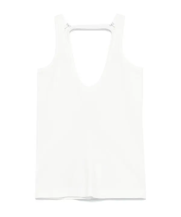 MAISON MARGIELA Ribbed Open-back Tank Top