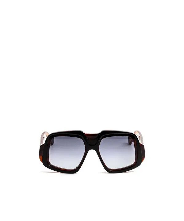 Loewe Shield Frame Sunglasses - Black