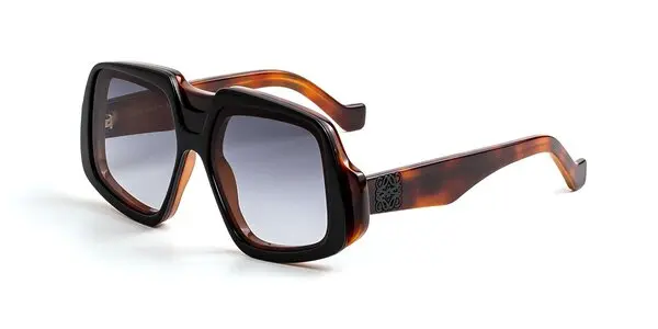 Loewe Shield Frame Sunglasses - Black