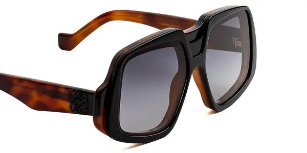 Loewe Shield Frame Sunglasses - Black