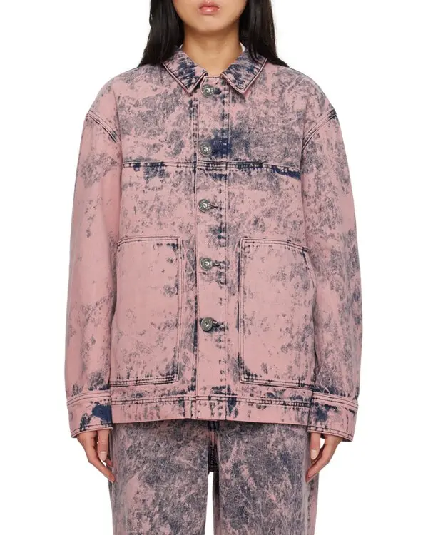 ETUDES Distressed Denim Jacket