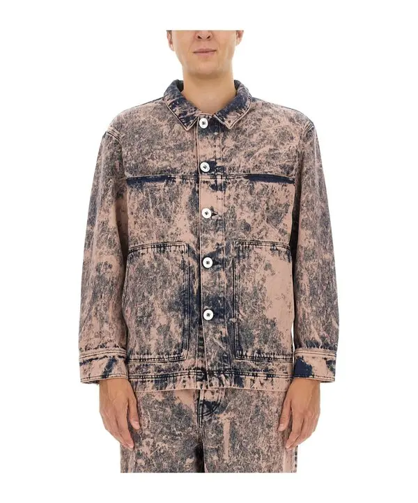 ETUDES Distressed Denim Jacket
