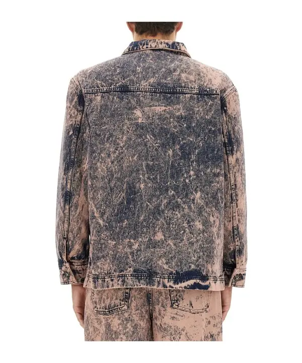 ETUDES Distressed Denim Jacket