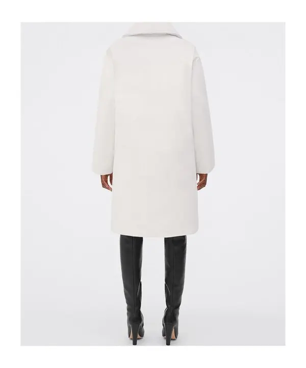 Bottega Veneta Long Down Jacket With Belt