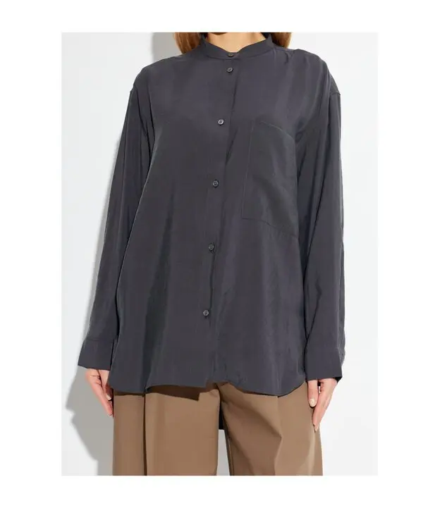 Studio Nicholson Buttoned Pocket Shirt - Black