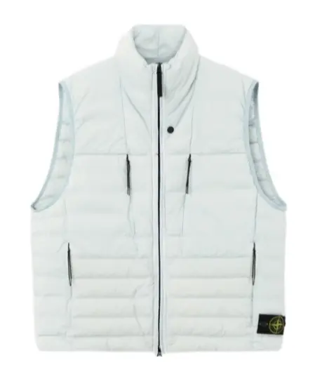 Stone Island Padded Down Vest - Sky-blue