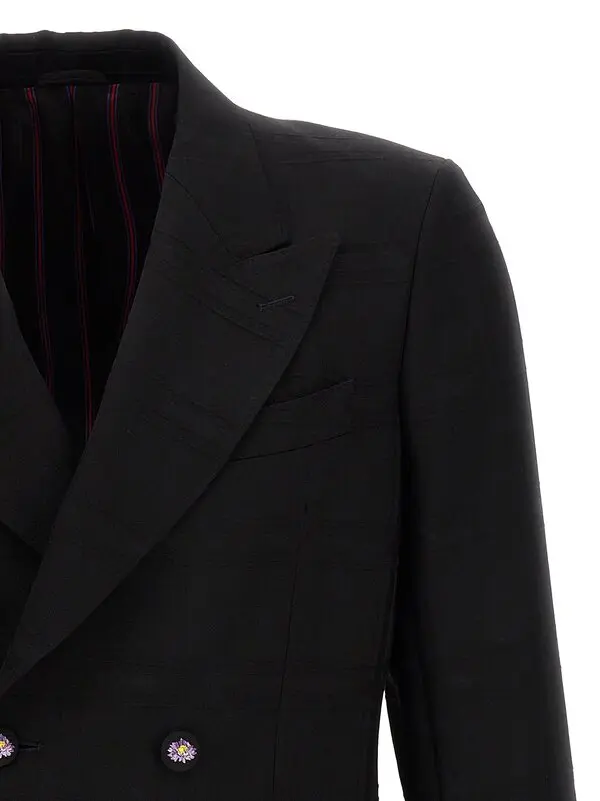 Etro Double-breasted Tailored Blazer