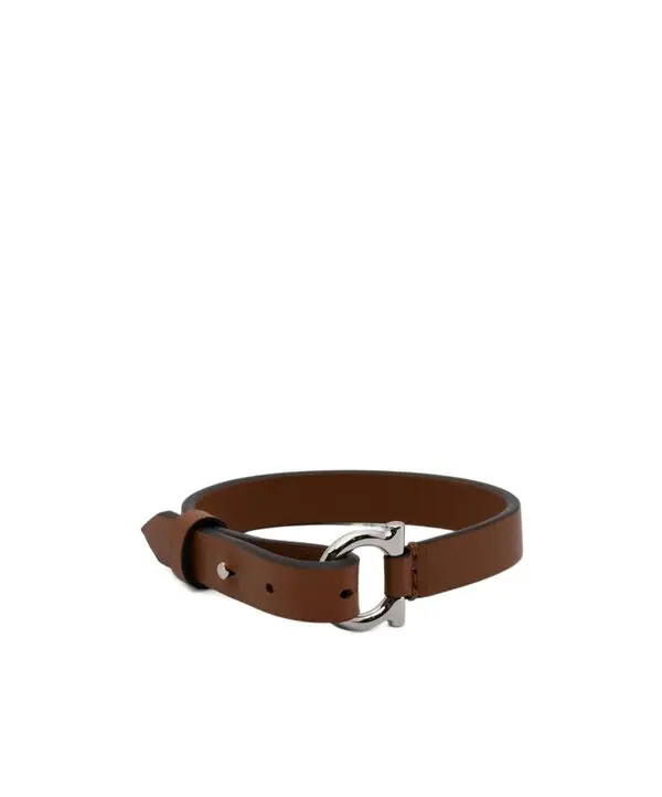 FERRAGAMO Gancini Buckle Bracelet - Yellow