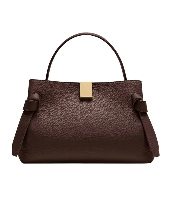 Yuzefi Gyoza Mini Handbag - Espresso