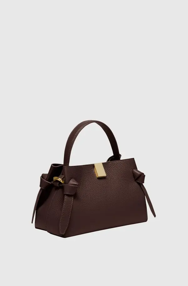 Yuzefi Gyoza Mini Handbag - Espresso