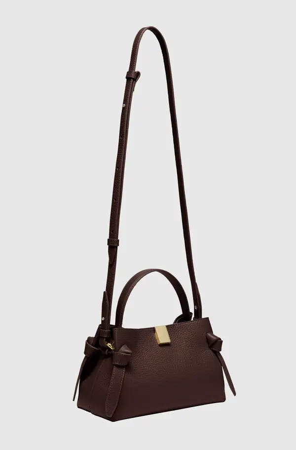 Yuzefi Gyoza Mini Handbag - Espresso