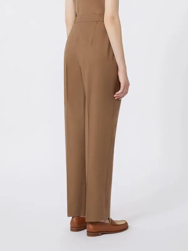 Max Mara Gitti Drawstring Trousers - Brown