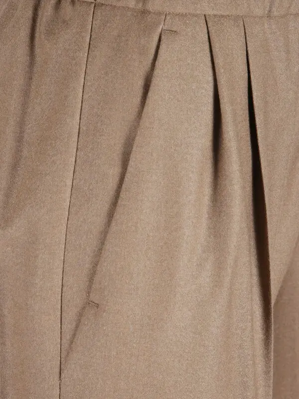 Max Mara Gitti Drawstring Trousers - Brown