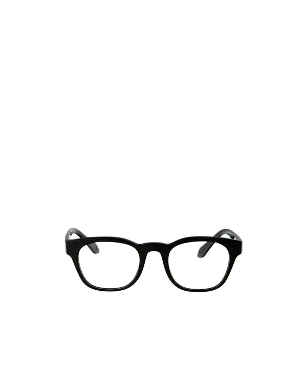 Giorgio Armani Round Frame Glasses - Black