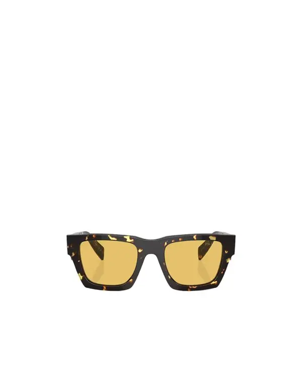 Prada Square Frame Sunglasses - Yellow