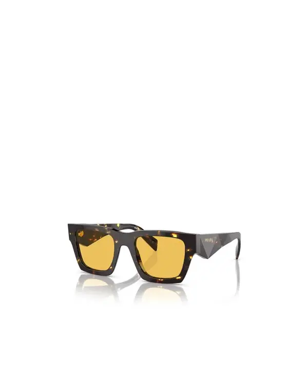 Prada Square Frame Sunglasses - Yellow