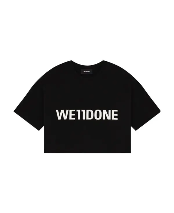 We11Done Logo Letter Short-sleeved T-shirt
