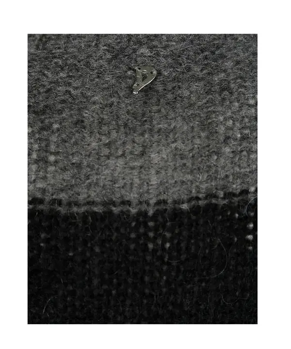 DONDUP Horizontal Jersey Knit Sweater