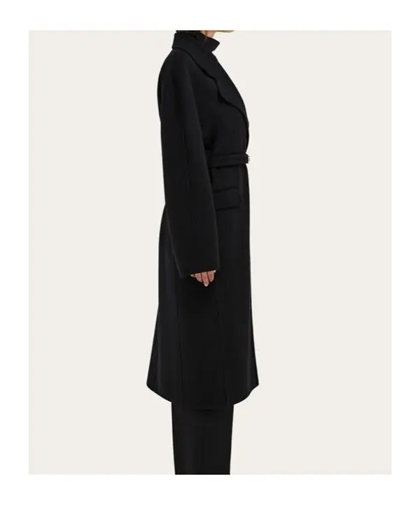 FERRAGAMO Single-breasted Belted Coat
